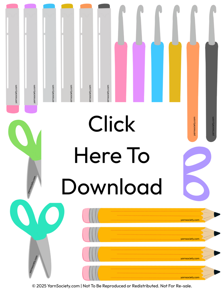 Free Desk Buddy Supply Printable - Yarn Society